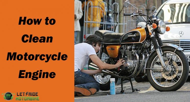 How to Clean Motorcycle Engine