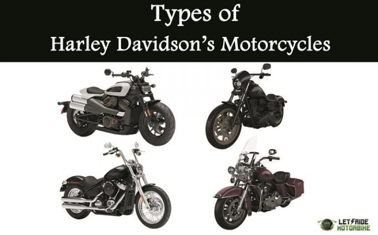 Types of Harley Davidson's Motorcycles